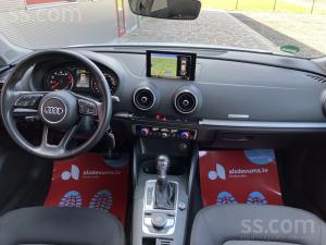White Audi A3 2019 in Talsi, with an engine capacity of 1.50 L and mileage of 210 thousand km for 14500 €, photo 21 on AUTOMOTO.COM.LV