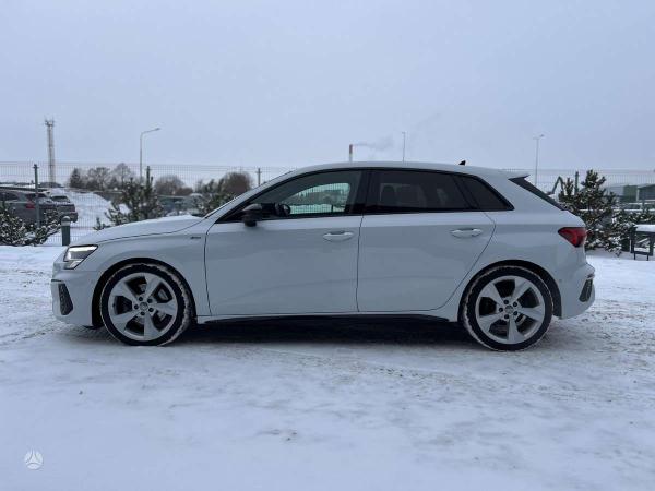 White Audi A3 2020 in Siauliai, with an engine capacity of 1.97 L and mileage of 117 thousand km for 20900 €, photo 6 on AUTOMOTO.COM.LV