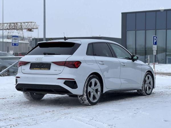 White Audi A3 2020 in Siauliai, with an engine capacity of 1.97 L and mileage of 117 thousand km for 20900 €, photo 9 on AUTOMOTO.COM.LV