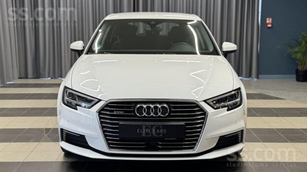 White Audi A3 2020 in Riga, with an engine capacity of 1.40 L and mileage of 127 thousand km for 15990 €, photo 2 on AUTOMOTO.COM.LV