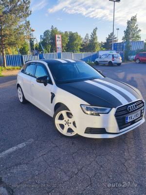 Balts Audi A3 2020 Tallina, ar dzinēja tilpumu 1.50 L un nobraukumu 214 tūkst. km par 17500 €, foto  vietnē AUTOMOTO.COM.LV