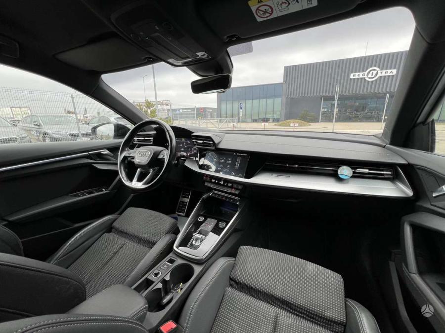 White Audi A3 2020 in Siauliai, with an engine capacity of 1.97 L and mileage of 117 thousand km for 19900 €, photo 30 on AUTOMOTO.COM.LV