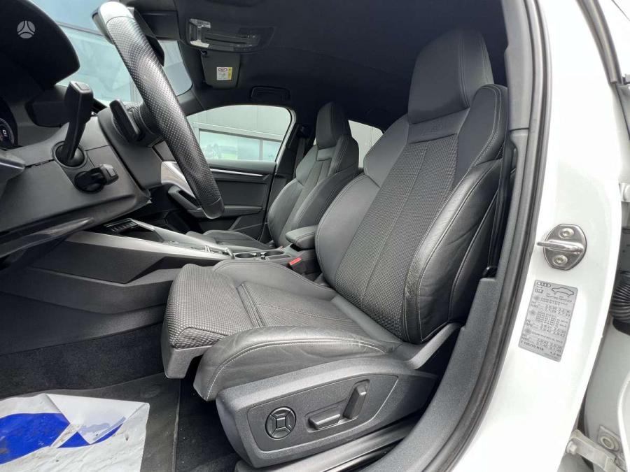 White Audi A3 2020 in Siauliai, with an engine capacity of 1.97 L and mileage of 117 thousand km for 19900 €, photo 31 on AUTOMOTO.COM.LV