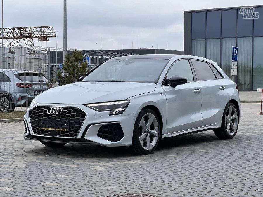 White Audi A3 2020 in Siauliai, with an engine capacity of 2.00 L and mileage of 117 thousand km for 19900 €, photo 1 on AUTOMOTO.COM.LV