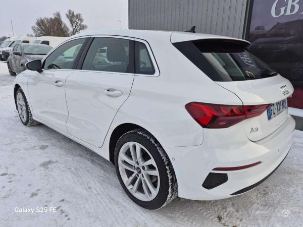 Balts Audi A3 2021 Tauragė, ar dzinēja tilpumu 2.00 L un nobraukumu 266 tūkst. km par 18755 €, foto 6 vietnē AUTOMOTO.COM.LV