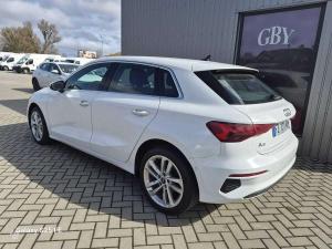 White Audi A3 2021 in Taurage, with an engine capacity of 2.00 L and mileage of 266 thousand km for 16940 €, photo 5 on AUTOMOTO.COM.LV