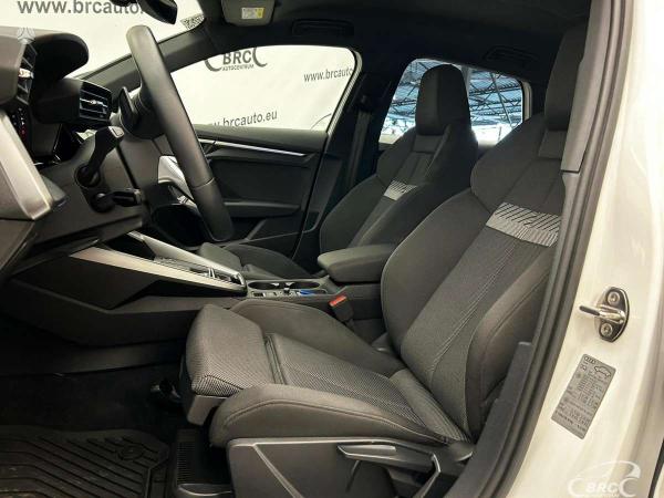 Balts Audi A3 2021 Viļņa, ar dzinēja tilpumu 1.50 L un nobraukumu 6 tūkst. km par 23999 €, foto 6 vietnē AUTOMOTO.COM.LV
