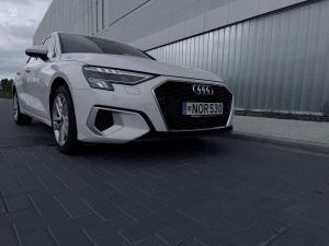 Balts Audi A3 2022 Viļņa, ar dzinēja tilpumu 1.00 L un nobraukumu 166 tūkst. km par 17500 €, foto  vietnē AUTOMOTO.COM.LV