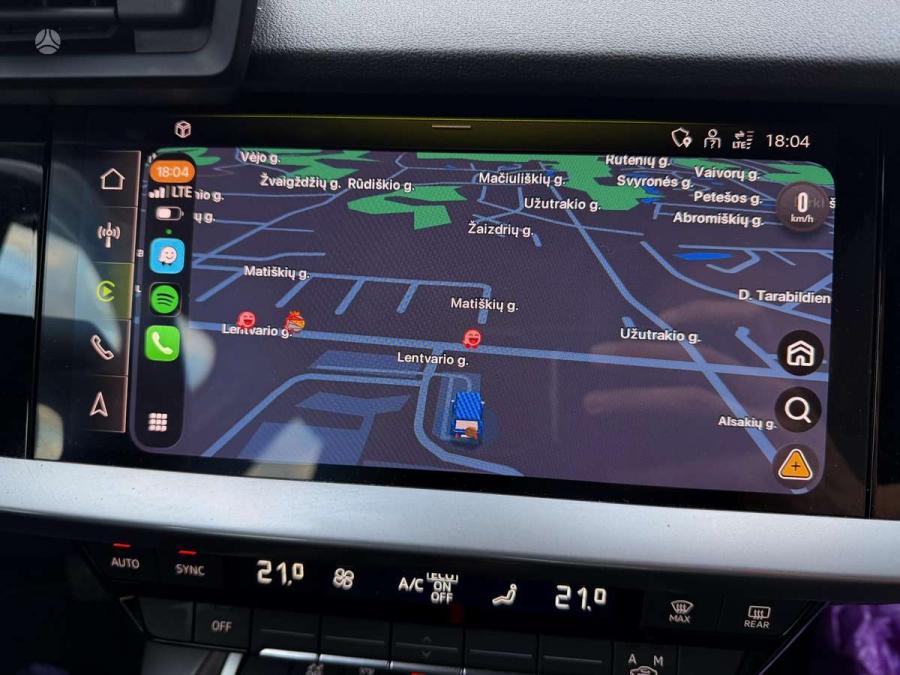 Balts Audi A3 2022 Viļņa, ar dzinēja tilpumu 1.00 L un nobraukumu 166 tūkst. km par 17500 €, foto 25 vietnē AUTOMOTO.COM.LV