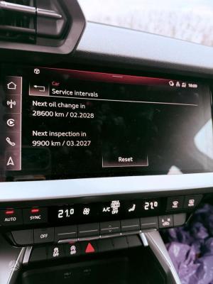Balts Audi A3 2022 Viļņa, ar dzinēja tilpumu 1.00 L un nobraukumu 166 tūkst. km par 17500 €, foto 28 vietnē AUTOMOTO.COM.LV