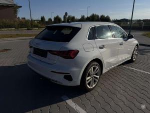 White Audi A3 2022 in Vilnius, with an engine capacity of 1.00 L and mileage of 167 thousand km for 17300 €, photo 8 on AUTOMOTO.COM.LV