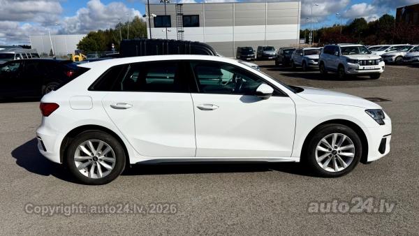 White Audi A3 2022 in Tallinn, with an engine capacity of 1.50 L and mileage of 79 thousand km for 19900 €, photo 3 on AUTOMOTO.COM.LV