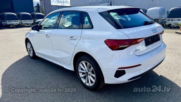 White Audi A3 2022 in Tallinn, with an engine capacity of 1.50 L and mileage of 79 thousand km for 19900 €, photo 8 on AUTOMOTO.COM.LV