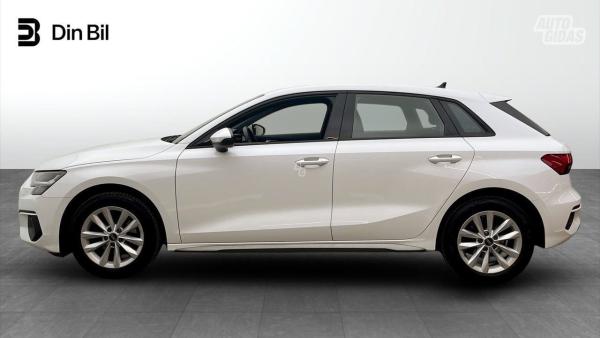 Balts Audi A3 2023 Kauņa, ar dzinēja tilpumu 0.00 L un nobraukumu 28 tūkst. km par 24739 €, foto 2 vietnē AUTOMOTO.COM.LV