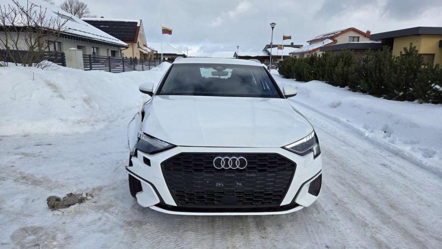 Balts Audi A3 2023 Kėdainiai, ar dzinēja tilpumu 1.00 L un nobraukumu 58 tūkst. km par 9950 €, foto 1 vietnē AUTOMOTO.COM.LV