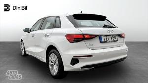 White Audi A3 2024 in Kaunas, with an engine capacity of 0.00 L and mileage of 21 thousand km for 29252 €, photo 3 on AUTOMOTO.COM.LV
