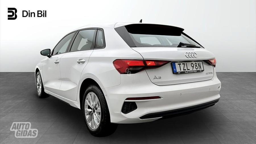 White Audi A3 2024 in Kaunas, with an engine capacity of 0.00 L and mileage of 21 thousand km for 29252 €, photo 3 on AUTOMOTO.COM.LV