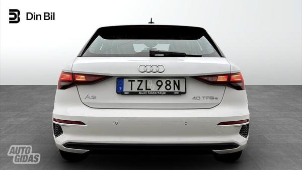 White Audi A3 2024 in Kaunas, with an engine capacity of 0.00 L and mileage of 21 thousand km for 29252 €, photo 5 on AUTOMOTO.COM.LV