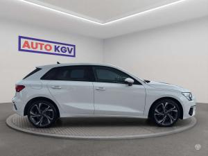 White Audi A3 2024 in Kaunas, with an engine capacity of 1.50 L and mileage of 20 thousand km for 28999 €, photo 7 on AUTOMOTO.COM.LV