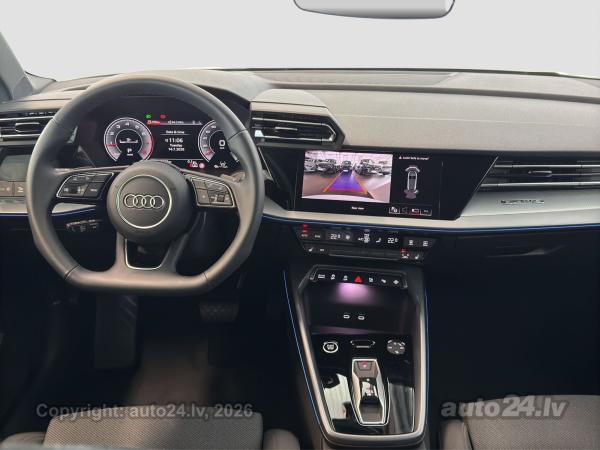 White Audi A3 2025 in Tallinn, with an engine capacity of 2.00 L and mileage of 7 thousand km for 39900 €, photo 9 on AUTOMOTO.COM.LV