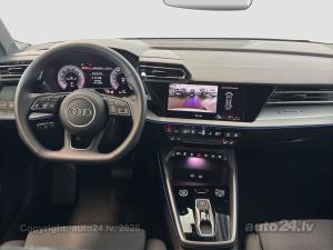 White Audi A3 2025 in Tallinn, with an engine capacity of 2.00 L and mileage of 7 thousand km for 39900 €, photo 10 on AUTOMOTO.COM.LV