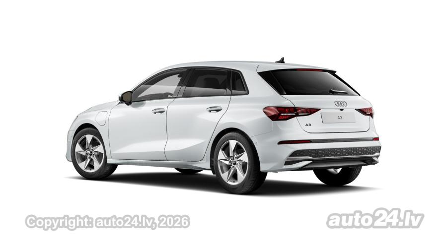White Audi A3 2025 in Tallinn, with an engine capacity of 1.50 L and mileage of 19 thousand km for 31900 €, photo 3 on AUTOMOTO.COM.LV