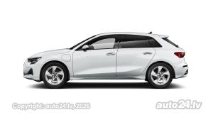 White Audi A3 2025 in Tallinn, with an engine capacity of 1.50 L and mileage of 19 thousand km for 31900 €, photo 6 on AUTOMOTO.COM.LV