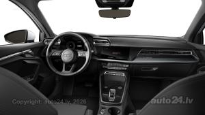 White Audi A3 2025 in Tallinn, with an engine capacity of 1.50 L and mileage of 19 thousand km for 31900 €, photo 8 on AUTOMOTO.COM.LV