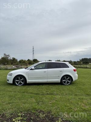 White Audi A3 2007 in Talsi, with an engine capacity of 2.00 L and mileage of 289 thousand km for 2350 €, photo 5 on AUTOMOTO.COM.LV