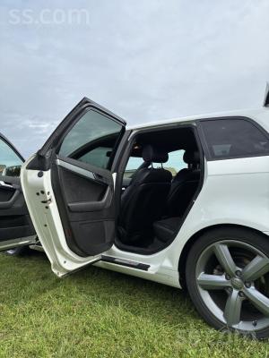 White Audi A3 2007 in Talsi, with an engine capacity of 2.00 L and mileage of 289 thousand km for 2350 €, photo 7 on AUTOMOTO.COM.LV