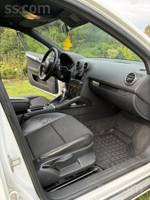 White Audi A3 2007 in Talsi, with an engine capacity of 2.00 L and mileage of 289 thousand km for 2350 €, photo 10 on AUTOMOTO.COM.LV