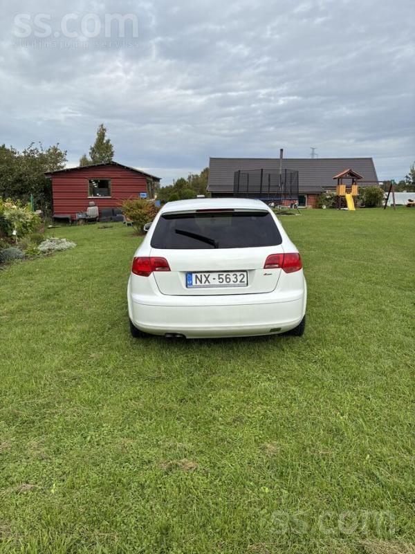 Audi A3 2007 Talsi vietnē Balts Audi A3 2007 Talsi, ar dzinēja tilpumu 2.00 L un nobraukumu 289 tūkst. km par 2350 €, foto 3 vietnē AUTOMOTO.COM.LV