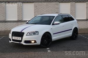 White Audi A3 2011 in Saldus, with an engine capacity of 1.80 L and mileage of 266 thousand km for 5795 €, photo  on AUTOMOTO.COM.LV