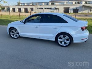 White Audi A3 2014 in Ludza, with an engine capacity of 2.00 L and mileage of 0 thousand km for 14800 €, photo 3 on AUTOMOTO.COM.LV