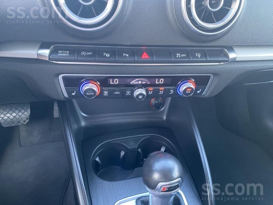 White Audi A3 2014 in Ludza, with an engine capacity of 2.00 L and mileage of 0 thousand km for 14800 €, photo 19 on AUTOMOTO.COM.LV