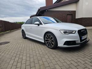 White Audi A3 2014 in Druskininkai, with an engine capacity of 1.97 L and mileage of 272 thousand km for 8800 €, photo 3 on AUTOMOTO.COM.LV