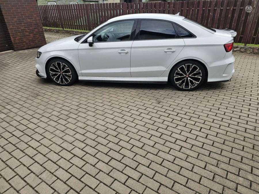 White Audi A3 2014 in Druskininkai, with an engine capacity of 1.97 L and mileage of 272 thousand km for 8800 €, photo 5 on AUTOMOTO.COM.LV