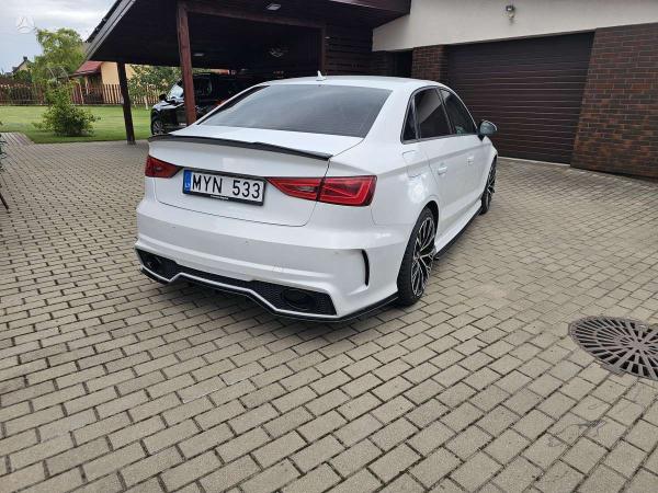 White Audi A3 2014 in Druskininkai, with an engine capacity of 1.97 L and mileage of 272 thousand km for 8800 €, photo 5 on AUTOMOTO.COM.LV