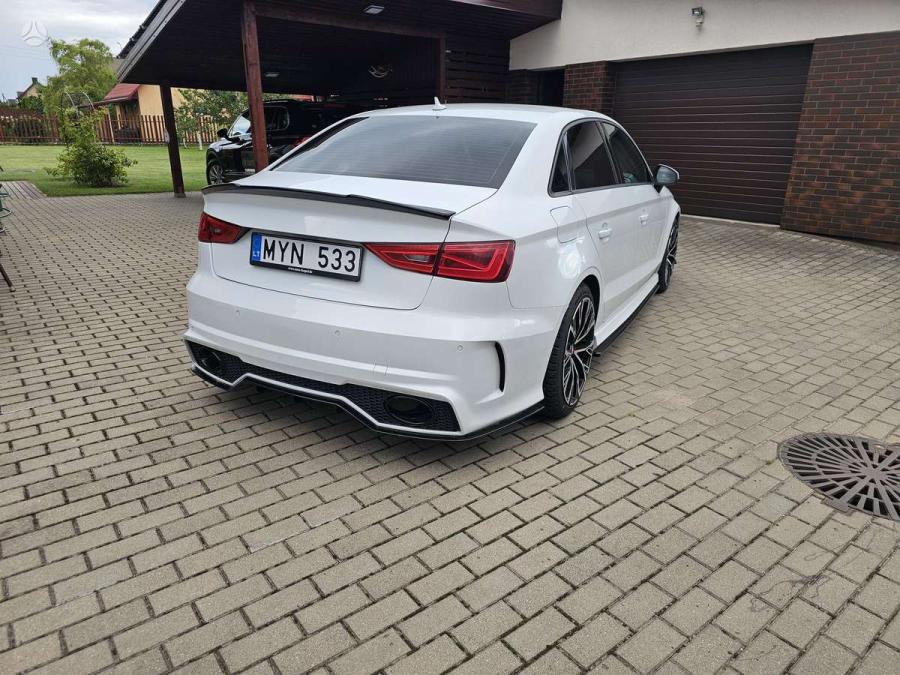 White Audi A3 2014 in Druskininkai, with an engine capacity of 1.97 L and mileage of 272 thousand km for 8800 €, photo 6 on AUTOMOTO.COM.LV