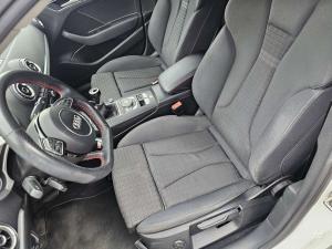 White Audi A3 2014 in Druskininkai, with an engine capacity of 1.97 L and mileage of 272 thousand km for 8800 €, photo 11 on AUTOMOTO.COM.LV