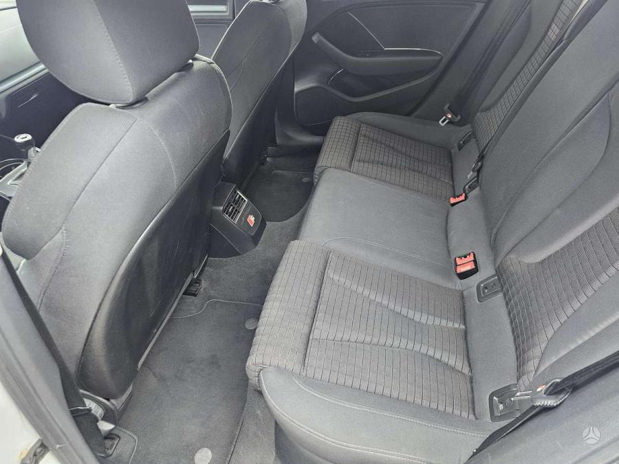 White Audi A3 2014 in Druskininkai, with an engine capacity of 1.97 L and mileage of 272 thousand km for 8800 €, photo 13 on AUTOMOTO.COM.LV