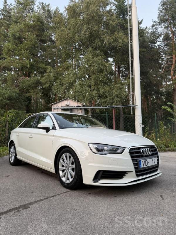 Balts Audi A3 2014 Rīga, ar dzinēja tilpumu 1.40 L un nobraukumu 184 tūkst. km par 9900 €, foto 3 vietnē AUTOMOTO.COM.LV