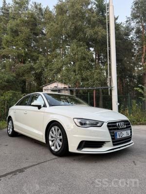 White Audi A3 2014 in Riga, with an engine capacity of 1.40 L and mileage of 184 thousand km for 9900 €, photo 3 on AUTOMOTO.COM.LV