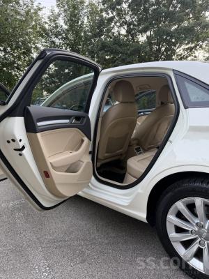 White Audi A3 2014 in Riga, with an engine capacity of 1.40 L and mileage of 184 thousand km for 9900 €, photo 6 on AUTOMOTO.COM.LV