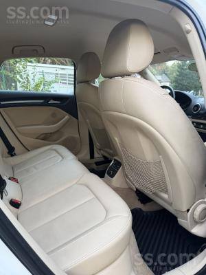 White Audi A3 2014 in Riga, with an engine capacity of 1.40 L and mileage of 184 thousand km for 9900 €, photo 10 on AUTOMOTO.COM.LV