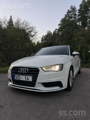 White Audi A3 2014 in Riga, with an engine capacity of 1.40 L and mileage of 184 thousand km for 9900 €, photo 17 on AUTOMOTO.COM.LV