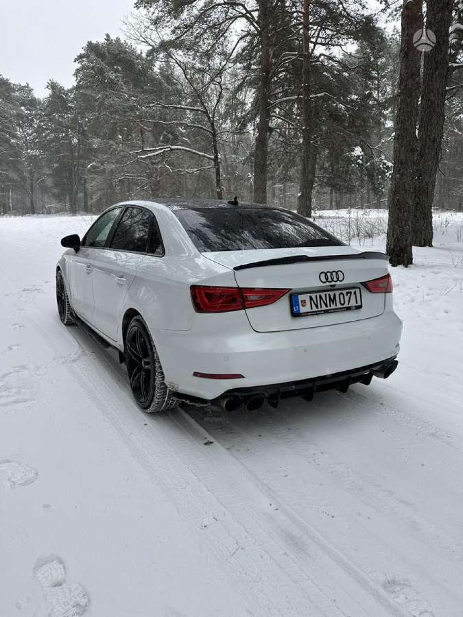Balts Audi A3 2015 Kauņa, ar dzinēja tilpumu 2.00 L un nobraukumu 137 tūkst. km par 10999 €, foto 1 vietnē AUTOMOTO.COM.LV