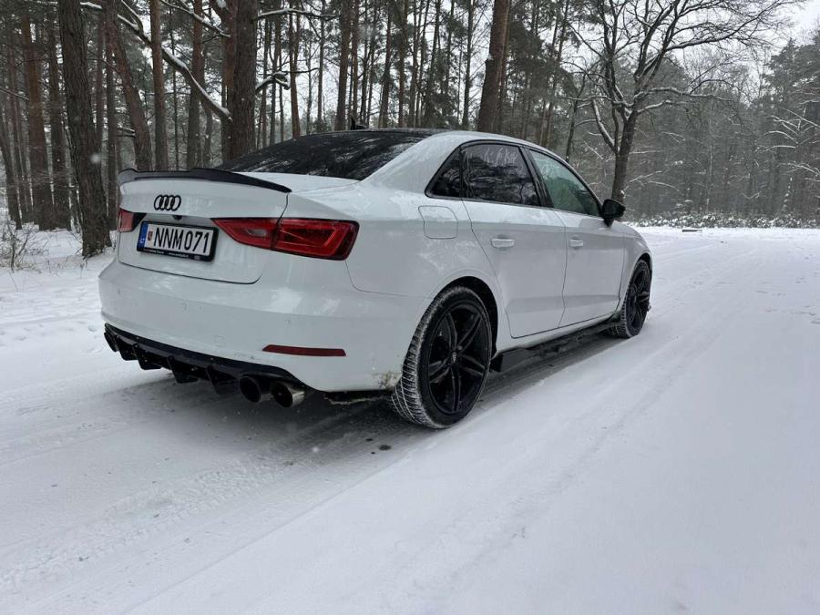 Balts Audi A3 2015 Kauņa, ar dzinēja tilpumu 2.00 L un nobraukumu 137 tūkst. km par 10999 €, foto 5 vietnē AUTOMOTO.COM.LV