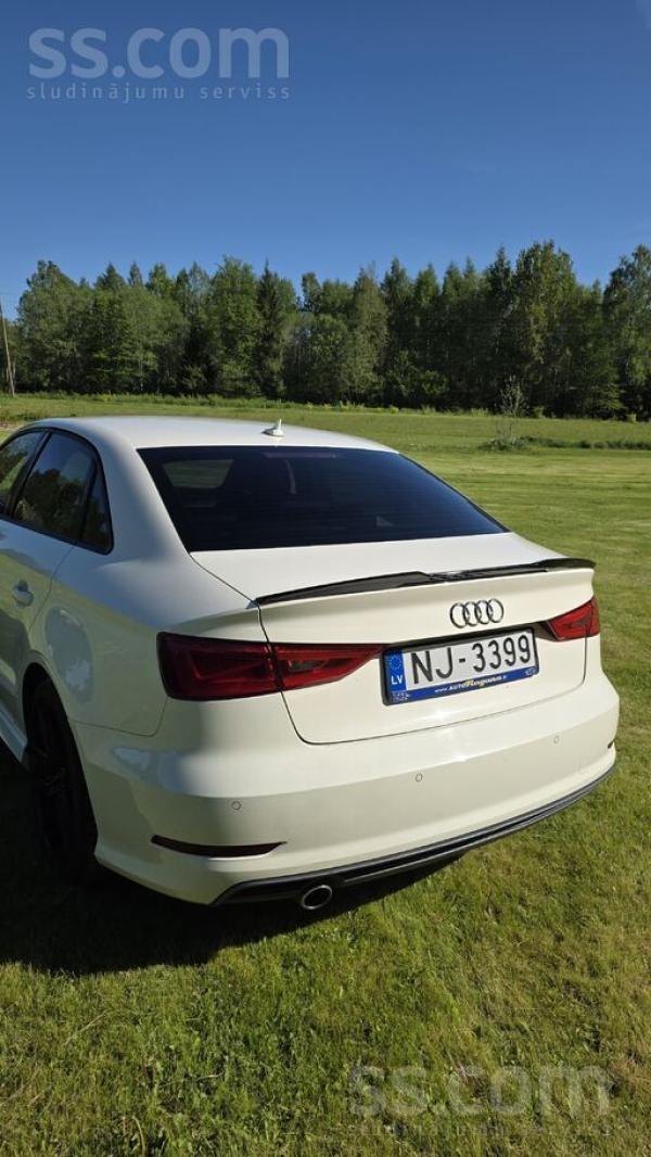 White Audi A3 2015 in Limbazi, with an engine capacity of 1.60 L and mileage of 360 thousand km for 12200 €, photo 4 on AUTOMOTO.COM.LV