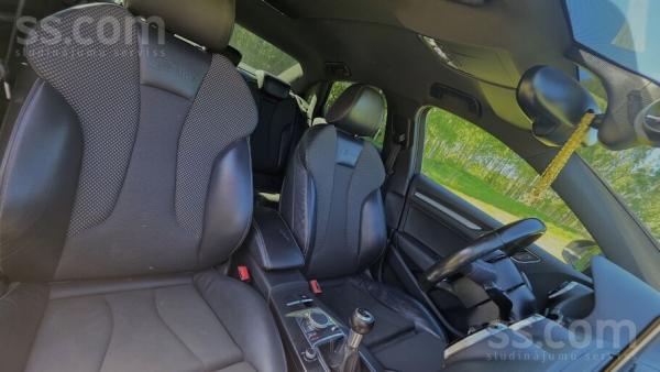 White Audi A3 2015 in Limbazi, with an engine capacity of 1.60 L and mileage of 360 thousand km for 12200 €, photo 7 on AUTOMOTO.COM.LV